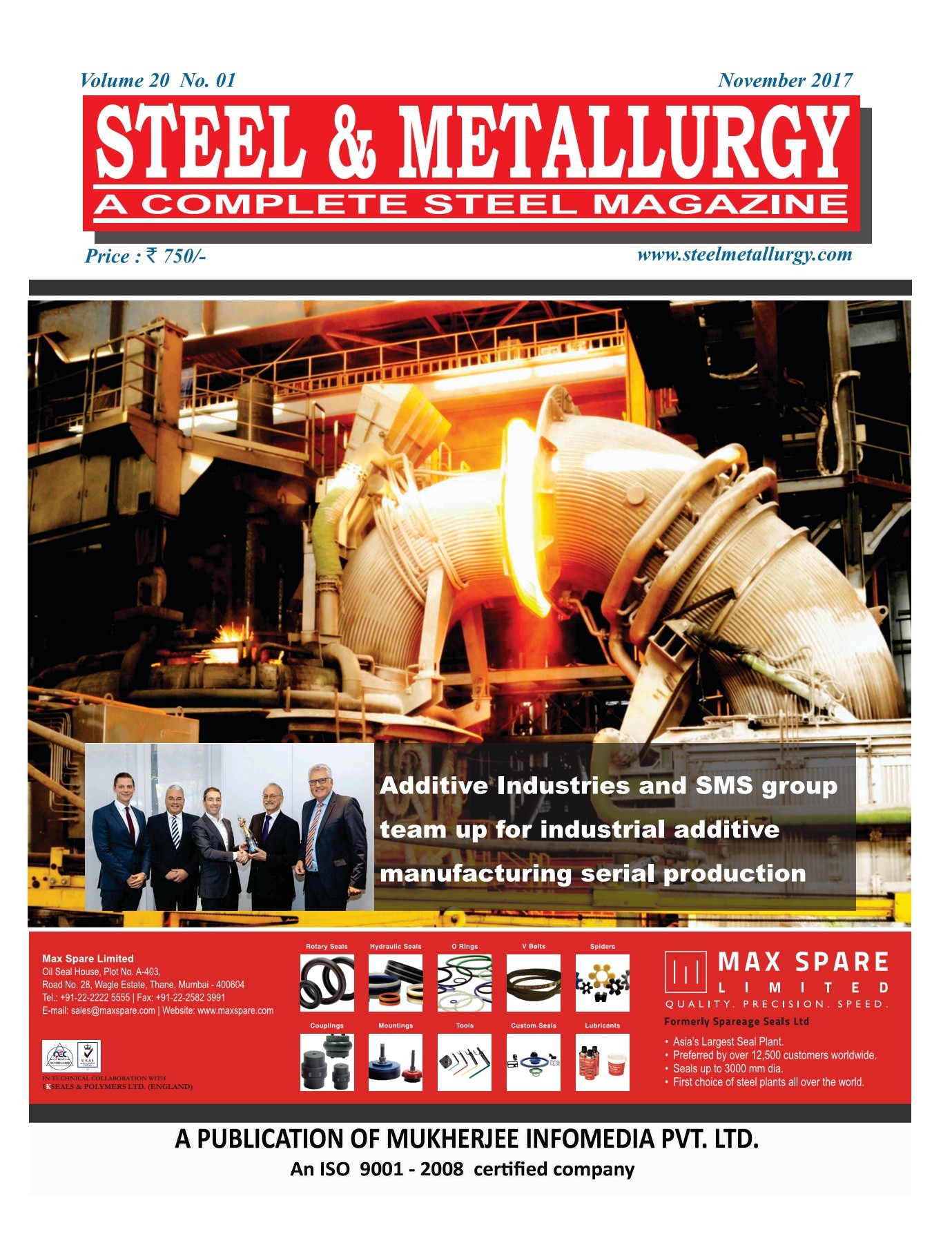 Steel & Metallurgy Magazine Completes 20 Glorious Years – Corporate ...