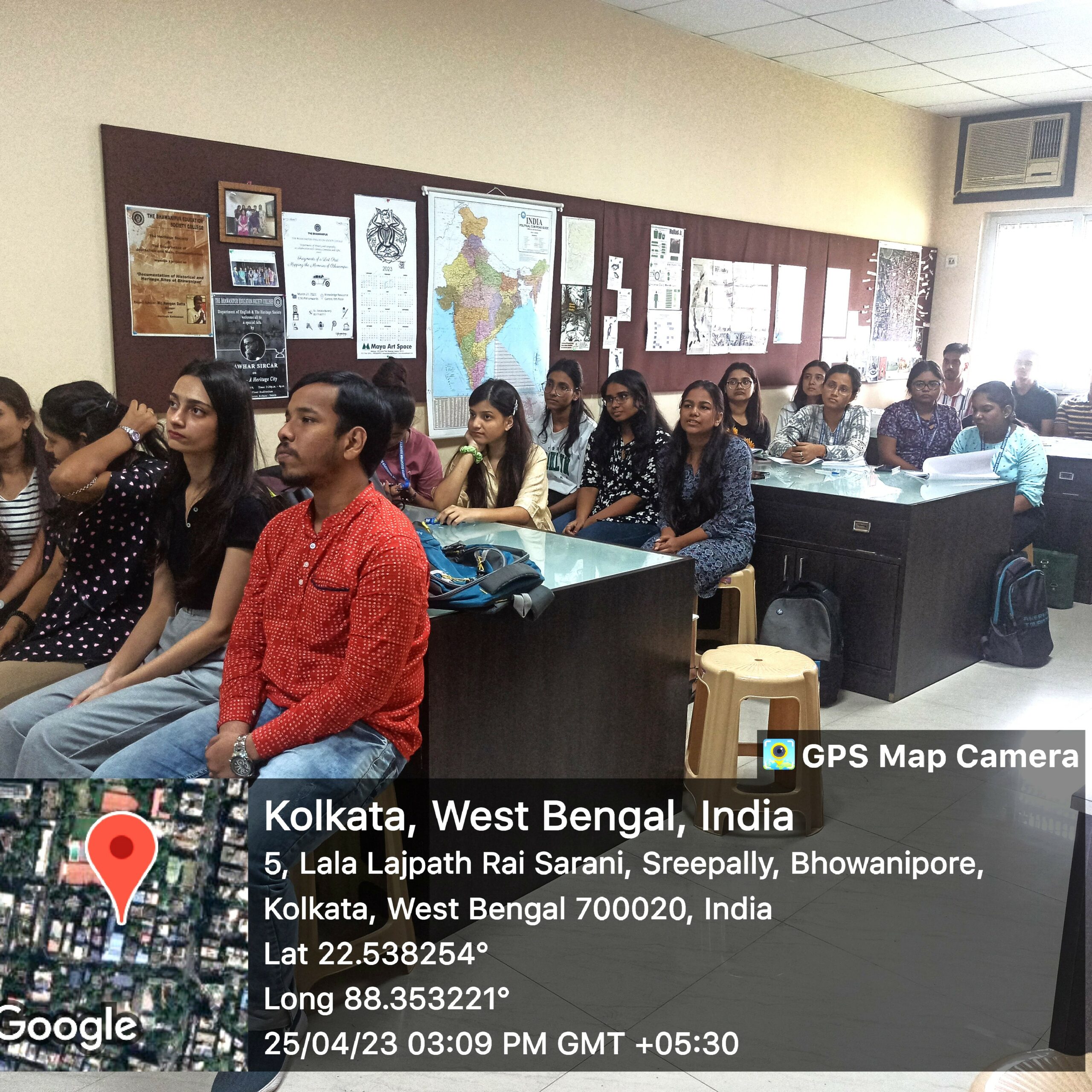 Extension Lecture on ‘Cartography through ages’ - BESC | The Bhawanipur ...