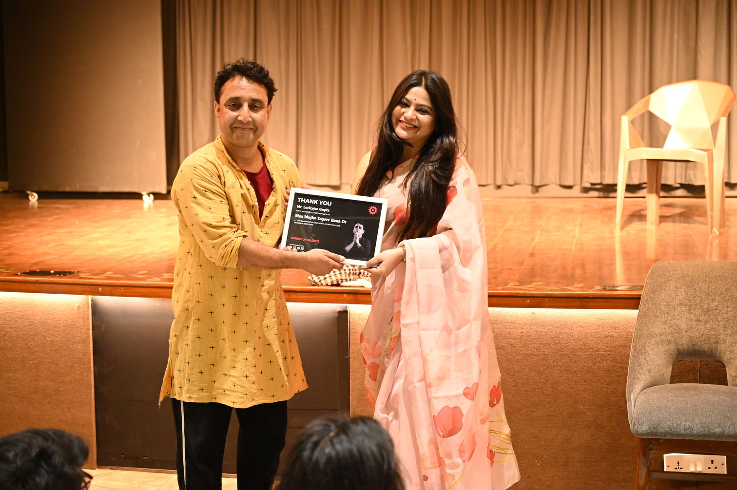 ONE MAN PLAY, ‘Maa Mujhe Tagore Bana De’ - BESC | The Bhawanipur ...