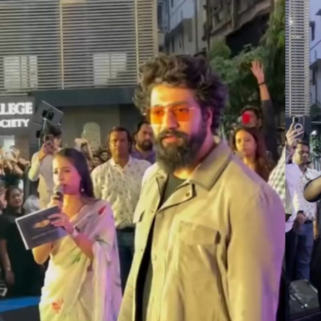 Online coverage of Vicky Kaushal’s visit to the Bhawanipur College ...