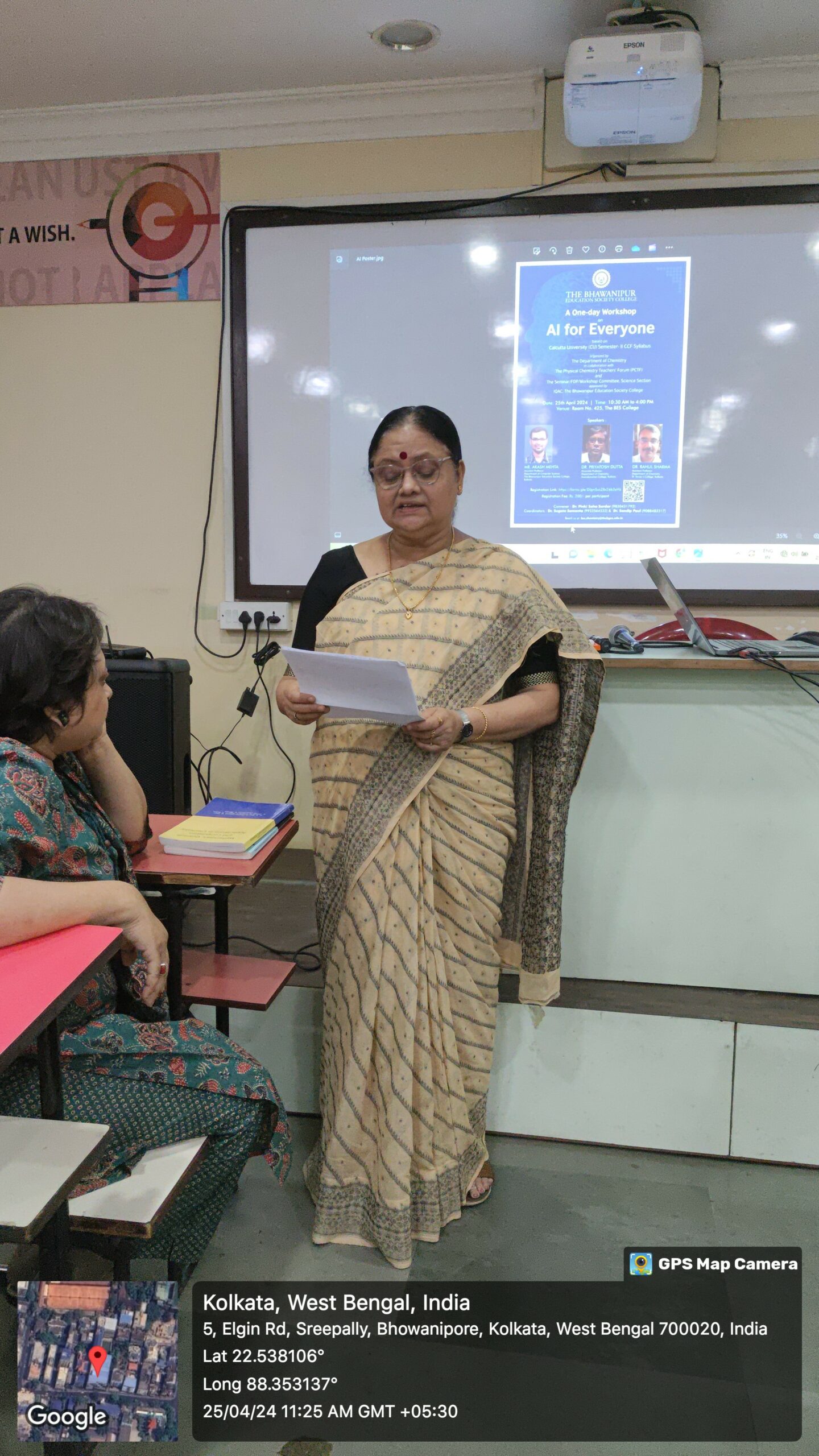 One-day workshop on ‘AI for Everyone’ - BESC | The Bhawanipur Education ...